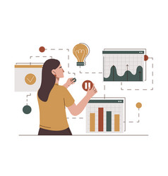 Software development programming coding Royalty Free Vector