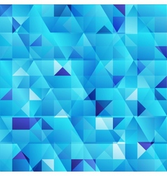 Abstract ice triangles background Royalty Free Vector Image