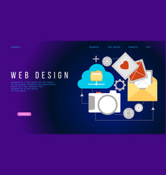 Programming web banner Royalty Free Vector Image