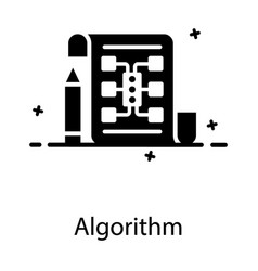 Algorithm Royalty Free Vector Image - VectorStock