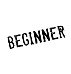 Beginner rubber stamp Royalty Free Vector Image