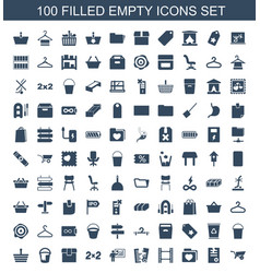 49 empty icons Royalty Free Vector Image - VectorStock
