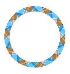 Circle borders and frames round border pattern Vector Image