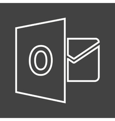 Outlook Royalty Free Vector Image - VectorStock