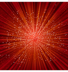 Abstract red glow light burst explosion Royalty Free Vector