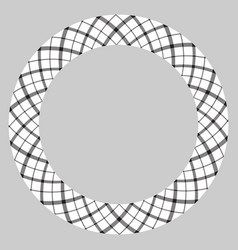 Circle borders and frames round border pattern Vector Image