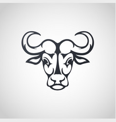Buffalo logo Royalty Free Vector Image - VectorStock