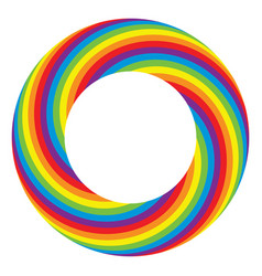 Seamless pattern of colorful round wheel circles Vector Image