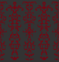 Rococo seamless pattern Royalty Free Vector Image