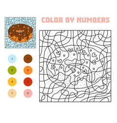 Coloring book donut Royalty Free Vector Image - VectorStock