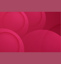 Modern maroon backgrounds abstract 3d circle Vector Image