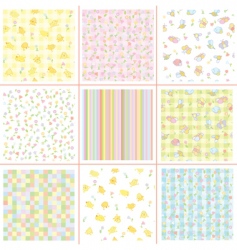 Floral cute pattern Royalty Free Vector Image - VectorStock