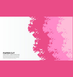Paper cut background Royalty Free Vector Image