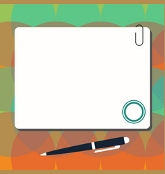 Design business empty template isolated minimalist