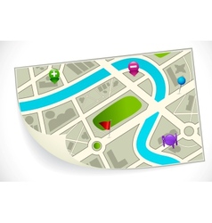 Gps navigation concept Royalty Free Vector Image