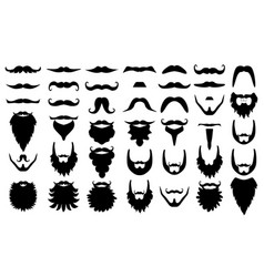 Male photo booth props Royalty Free Vector Image