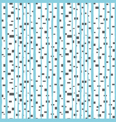 Alphabet poster made birch tree log letters Vector Image