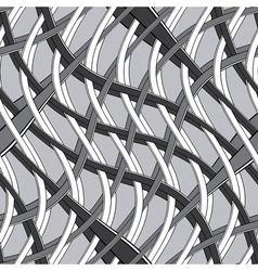 Curved shapes abstract seamless pattern background