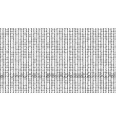 Gradient binary code digits background Royalty Free Vector