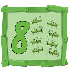 Girl shoe number eight banner Royalty Free Vector Image