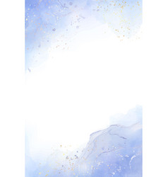 Collection abstract dusty blue liquid Royalty Free Vector