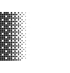 Dithering halftone seamless pattern dots Vector Image