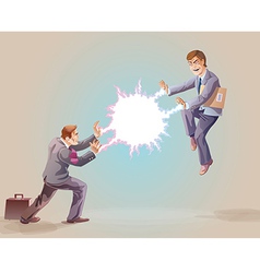 Confrontation Royalty Free Vector Image - VectorStock
