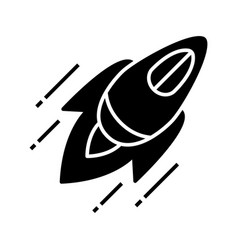 Code rocket hipster vintage logo icon Royalty Free Vector