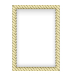 Rope frame Royalty Free Vector Image - VectorStock