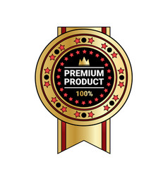 Best choice and premium quality product badges Vector Image