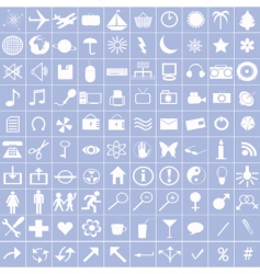 Misc icons Royalty Free Vector Image - VectorStock
