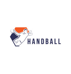 Handball sign Royalty Free Vector Image - VectorStock