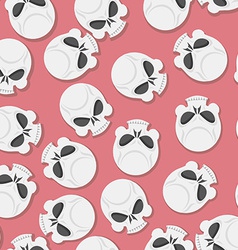 Skull Seamless pattern Royalty Free Vector Image