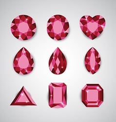 Green gem Royalty Free Vector Image - VectorStock