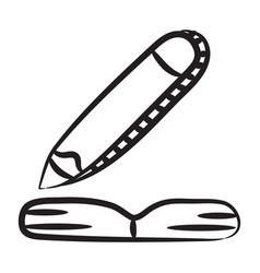 Workbook Royalty Free Vector Image - VectorStock