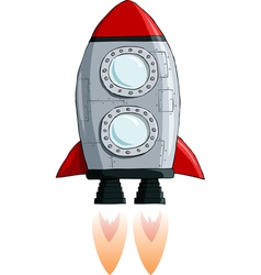 Broken rocket Royalty Free Vector Image - VectorStock