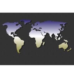 Abstract kashmir map Royalty Free Vector Image