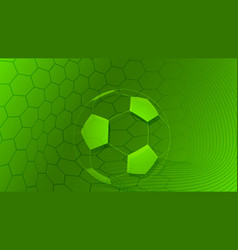 Soccer background in green colors Royalty Free Vector Image