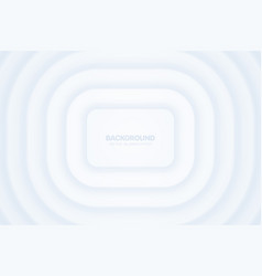 Morphism material design rounded square 3d Vector Image