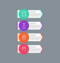 Simple random sampling method in statistics Vector Image
