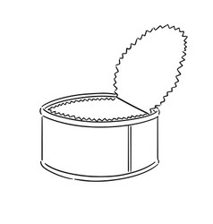 Can Royalty Free Vector Image - VectorStock