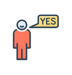 All is well love quote logo greeting card poster Vector Image