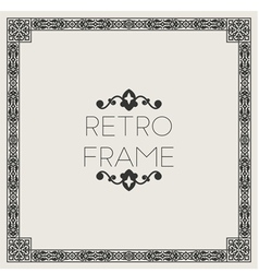 Pattern and ornament Royalty Free Vector Image