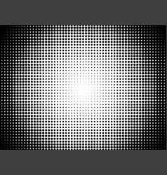 Radial halftone pattern gradient background Vector Image