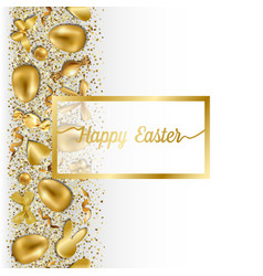 Greeting card frame with festive items and glitter