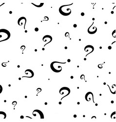 Question marks or interrogation pattern Royalty Free Vector