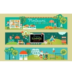 Play and Learn Early Math Learn Numbers Cute Vector Image