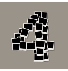 Number one photo Royalty Free Vector Image - VectorStock