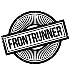 Frontrunner rubber stamp Royalty Free Vector Image