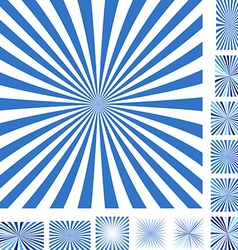 Spiral background design set Royalty Free Vector Image